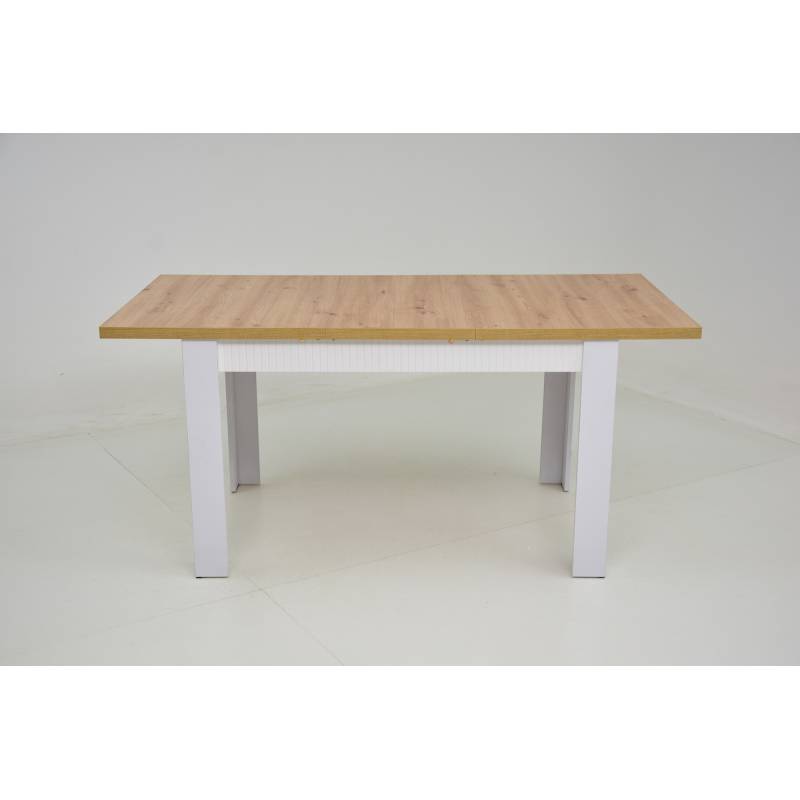 Stół rozkładany drewniany do kuchni bądź salonu LAMELE ARTISAN 80x120 ...