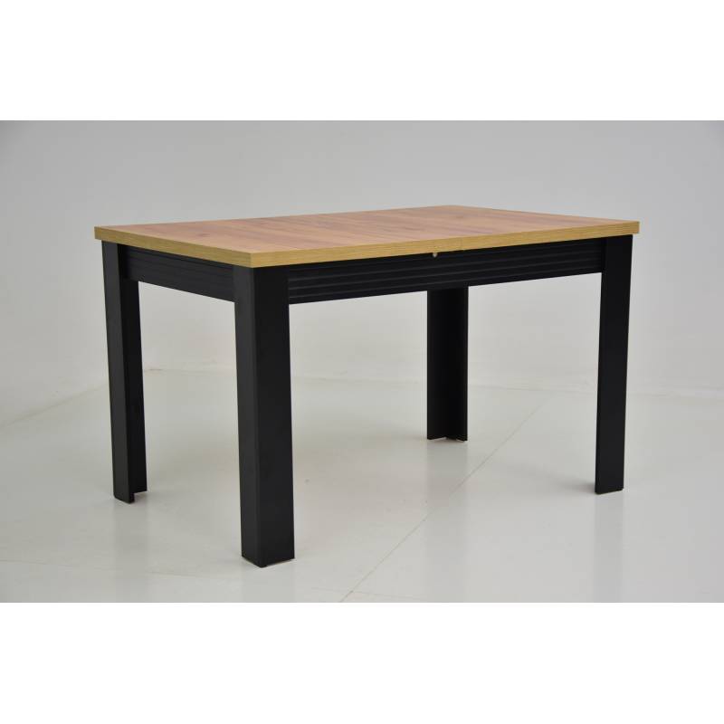 Stół rozkładany drewniany do kuchni bądź salonu LAMELE ARTISAN 80x120 ...